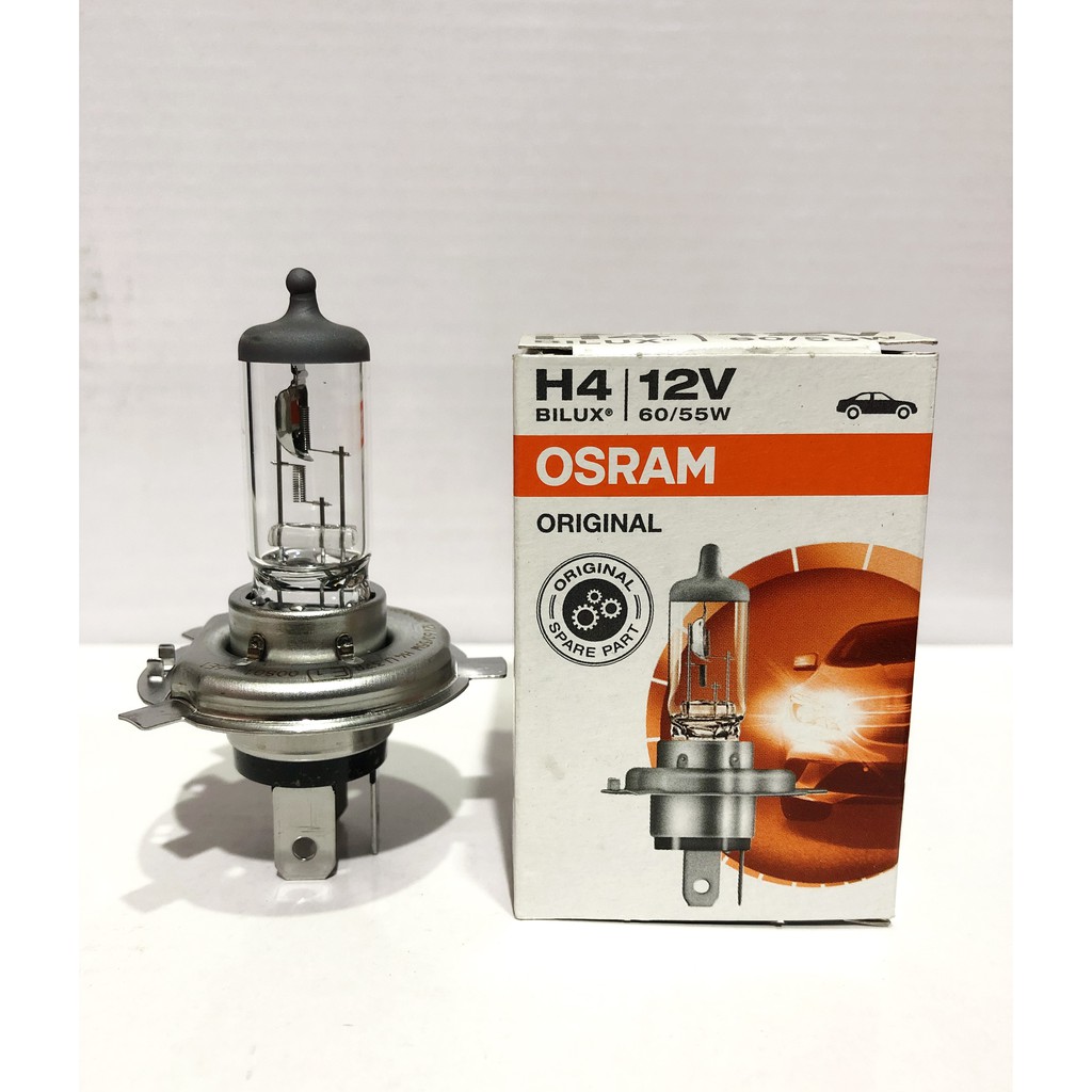 หลอดไฟหน้า OSRAM H4 BILUX 12V 60/55W ของแท้ | Shopee Thailand