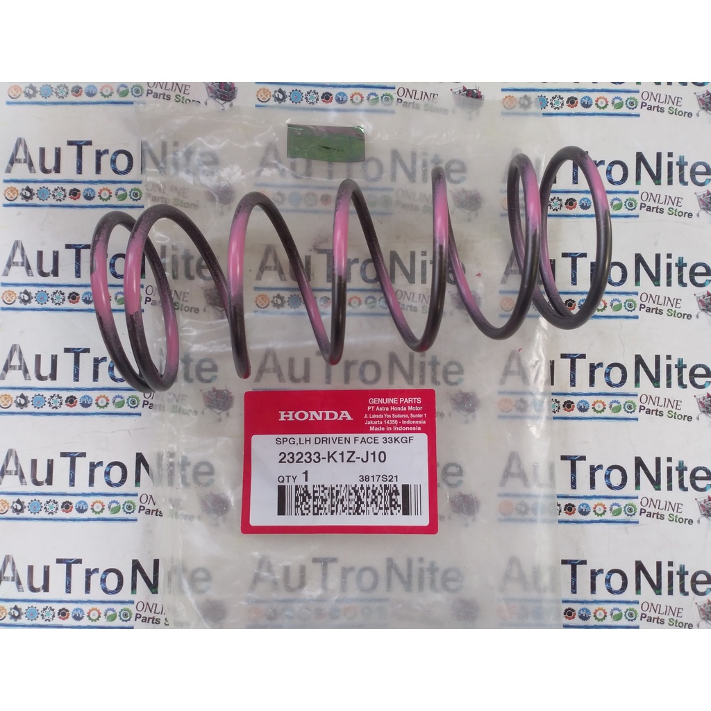 Per CVT SPRING DRIVEN FACE 33KGF 23233-K1Z-J10 Original Honda AirBlade ...
