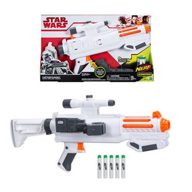 Star Wars Nerf Captain Phasma Blaster Gun ปืนเนิร์ฟ | Shopee Thailand