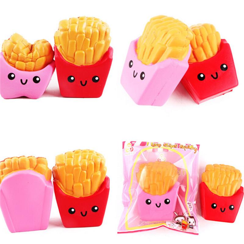 【brand new】MFY jumbo Squishy fries Scented Squishy Slow Rising Squeeze ...