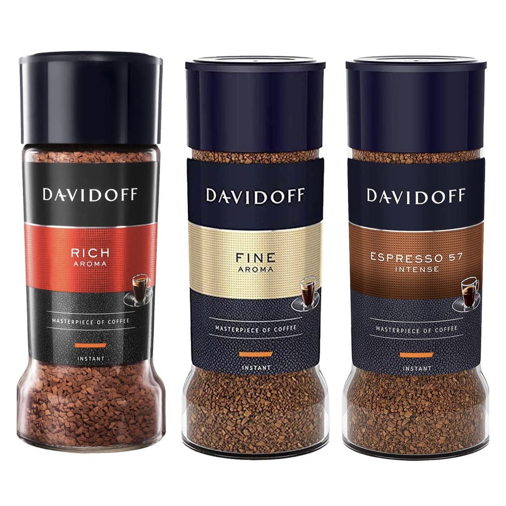 Davidoff instant coffee กาแฟดาวิดอฟ 100 g. | Shopee Thailand