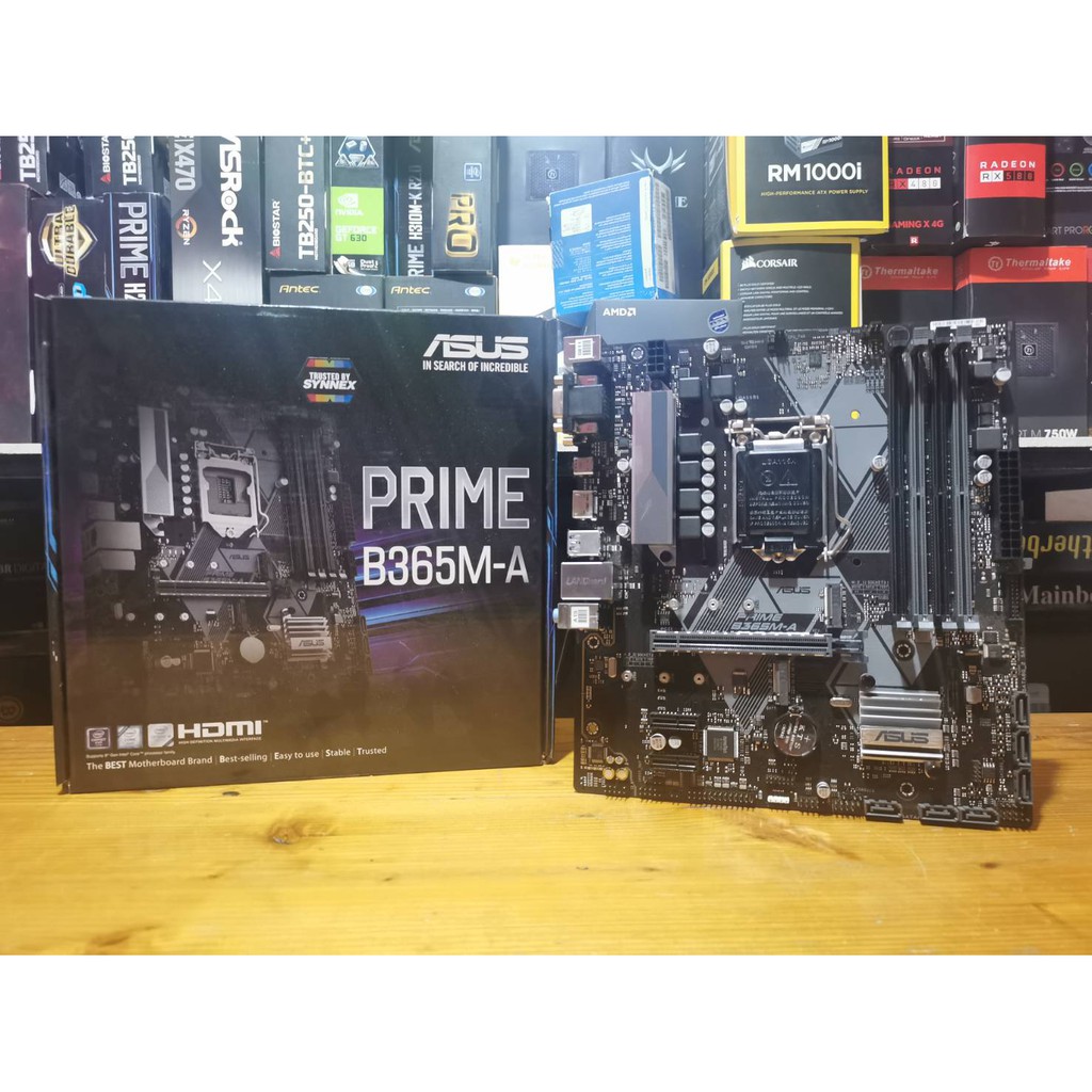 เมนบอร์ด(mainboard) Asus prime b365m-a (socket1151V2) | Shopee Thailand