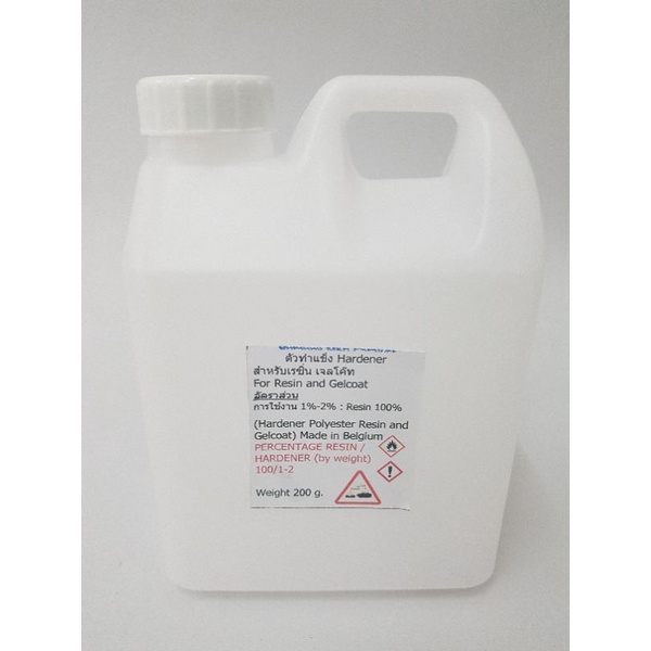 M60 ตัวทำแข็ง Hardener (MEKPO Butanox M-60) สำหรับเรซิ่น และเจลโค๊ท ...