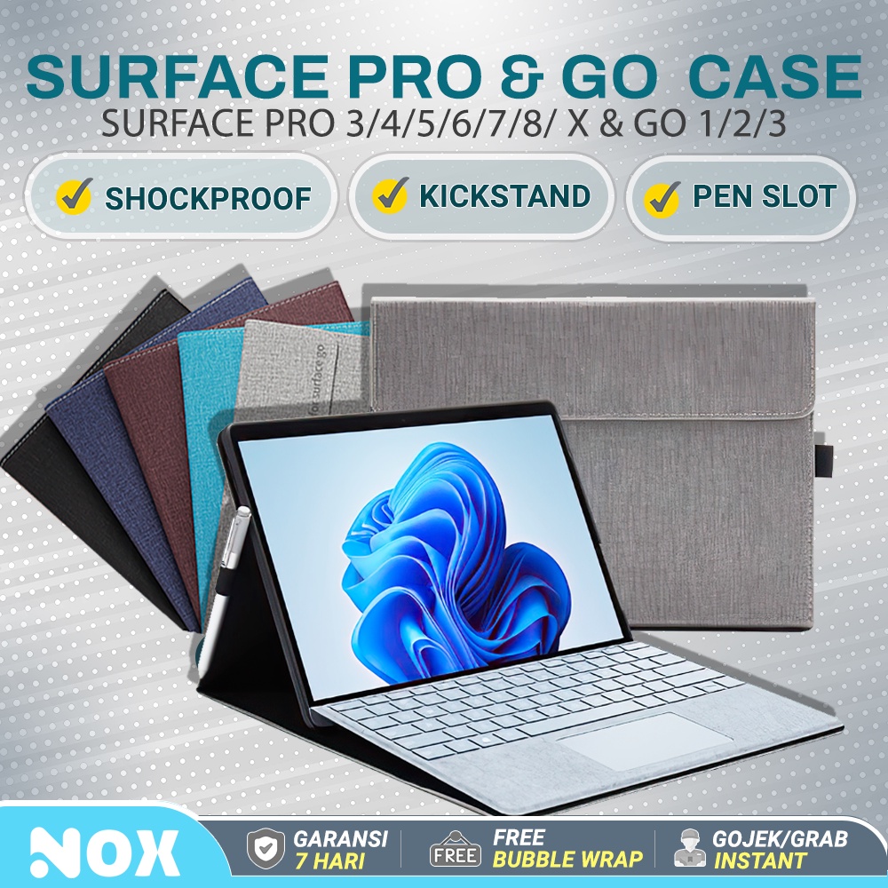 Premium Surface Flip cover case Pro 4/5/6/7/8/9/10/11/X Go 1/2/3 ประเภท ...