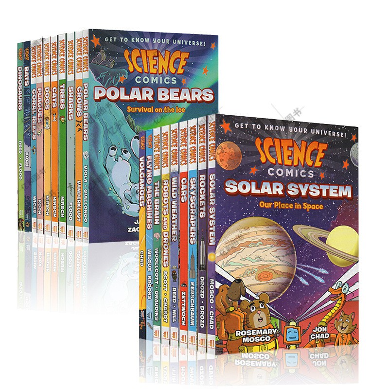 Science Comics 19 ความรู้ความเข้าใจเกี่ยวกับวิทยาศาสตร์สีของการ์ตูน ...