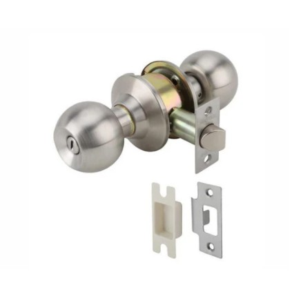 ลูกบิดห้องน้ำ สแตนเลส P587SS-BK | Shopee Thailand