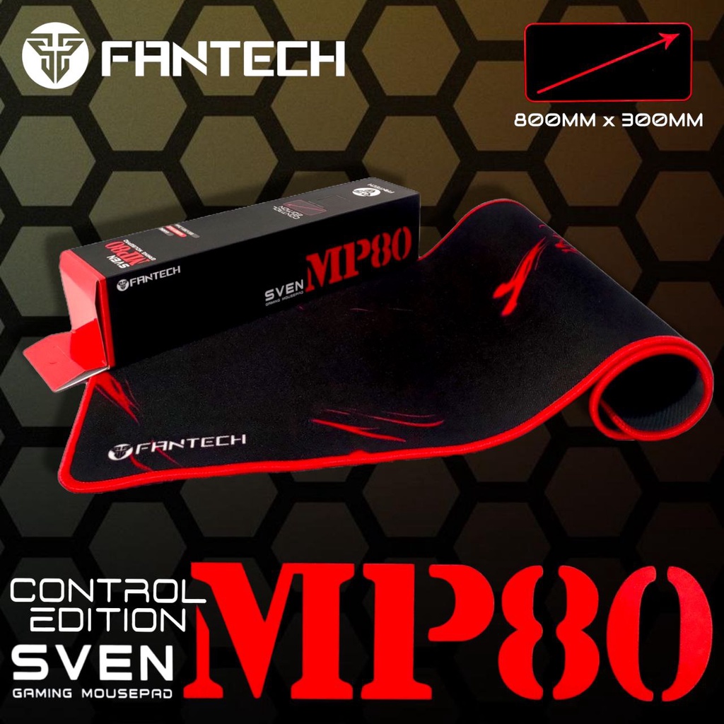 Fantech MP80 แผ่นรองเมาส์ สําหรับเล่นเกม | Shopee Thailand