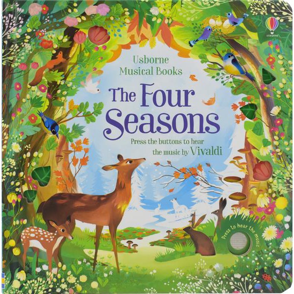 หนังสือนิทานภาษาอังกฤษ Four Seasons (Musical Books) - Board book ...
