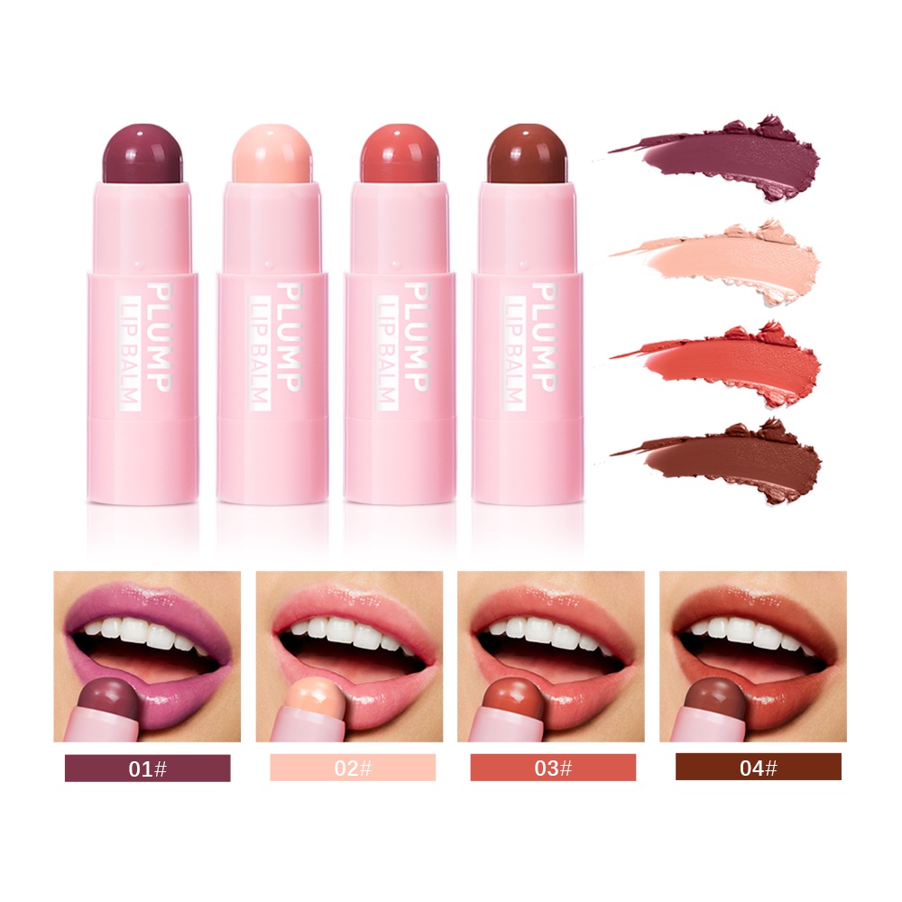 Ibcccndc ลิปบาล์ม เพิ่มความชุ่มชื้น ไม่เหนียวติด 4 สี | Shopee Thailand