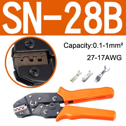 ชุดเครื่องมือคีมย้ําหางปลา SN-48B crimping tool pliers jaw | Shopee ...