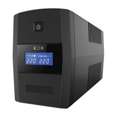 UPS (เครื่องสำรองไฟฟ้า) SYNDOME ECO II-1000 LCD (1000VA 630W) รับประกัน 2 ปี | Shopee Thailand