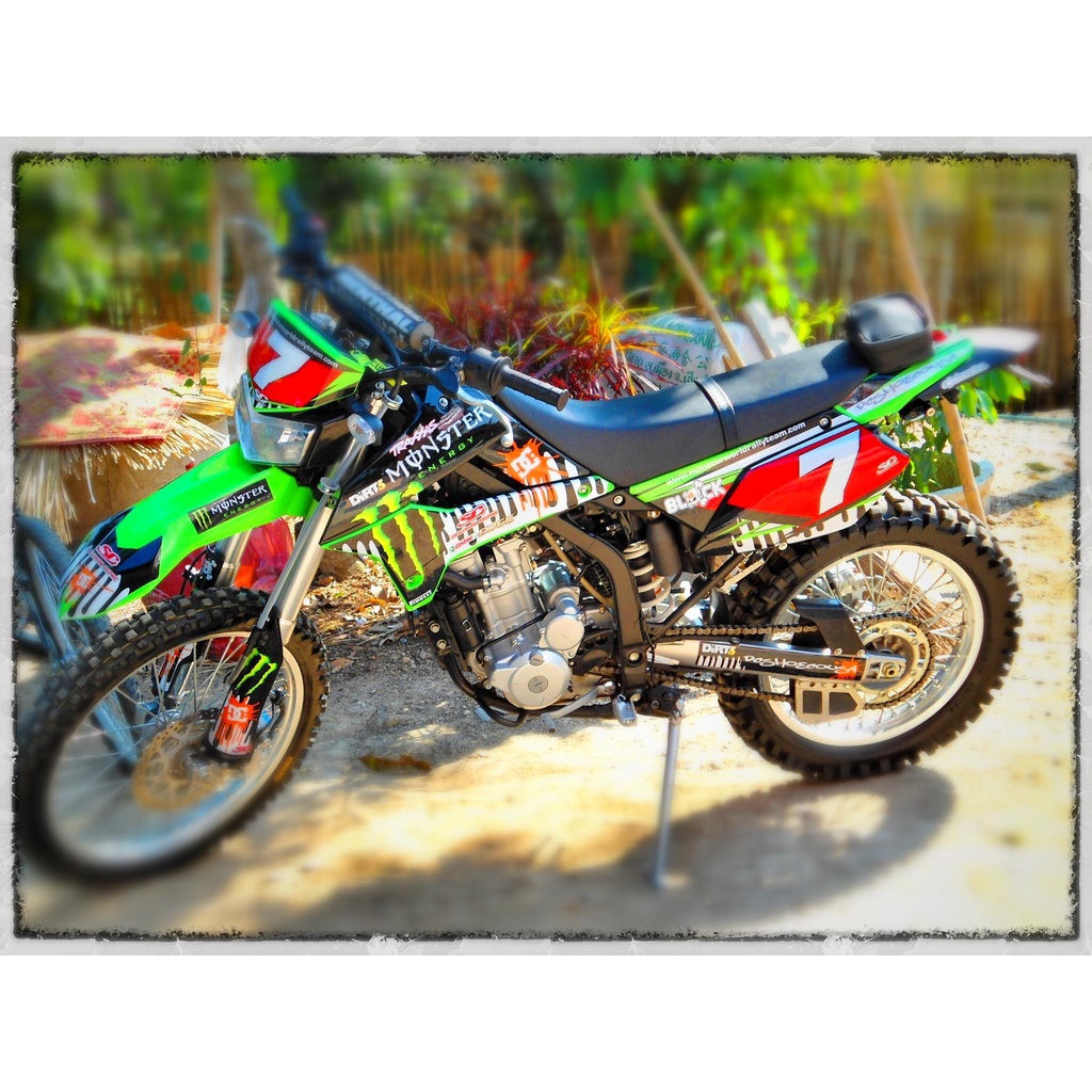 สติกเกอร์ KAWASAKI KLX250 DTX250 ชุดที่1 | Shopee Thailand