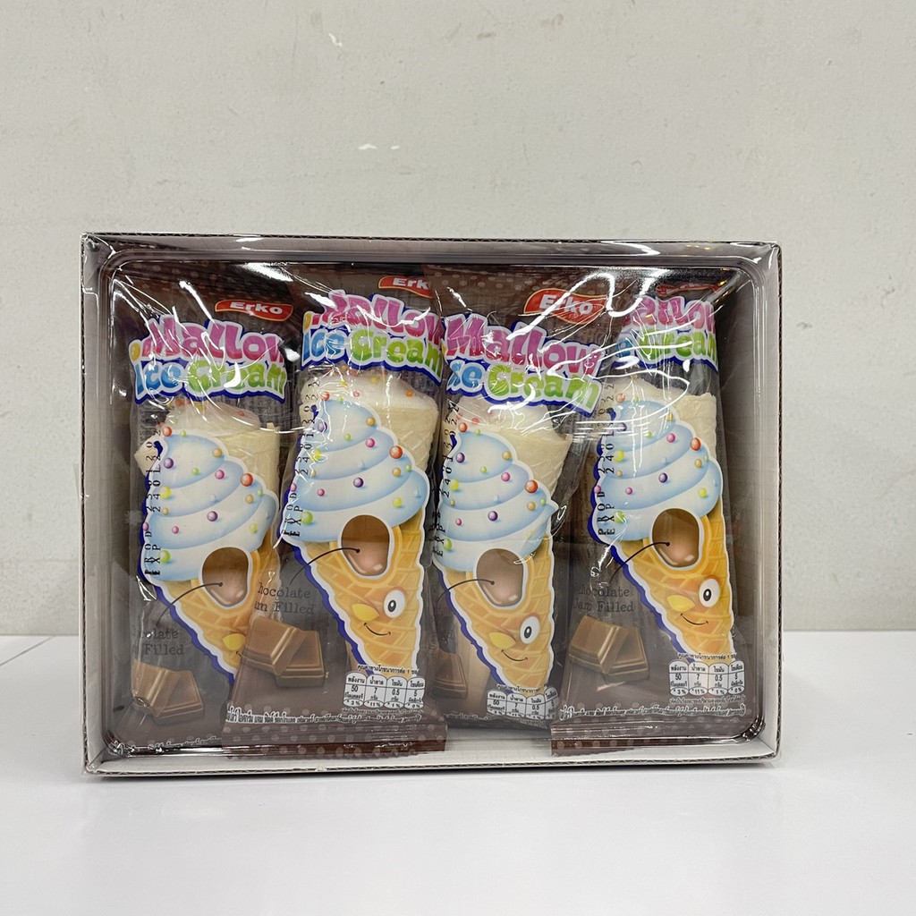 (มี 3 รสชาติ) Erko Mallow Ice Cream Jam Filling แมลโลว์ ไอศกรีม แจม ฟิล ...
