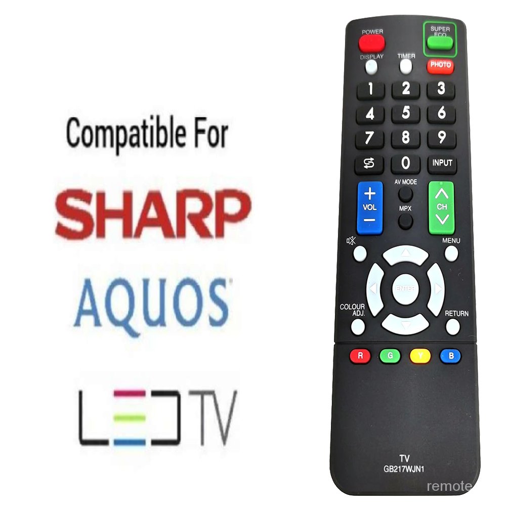 SHARP GB217WJN1oringinal สมาร์ททีวีรีโมทคอนโทรล LED LCD TV RM-L1238 สําหรับ GB225WJSA GA976WJSA ...