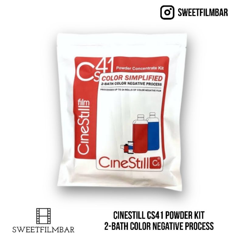 [Photochem C41] Cinestill CS41 COLOR SIMPLIFIED POWDER KIT 2-BATH ...