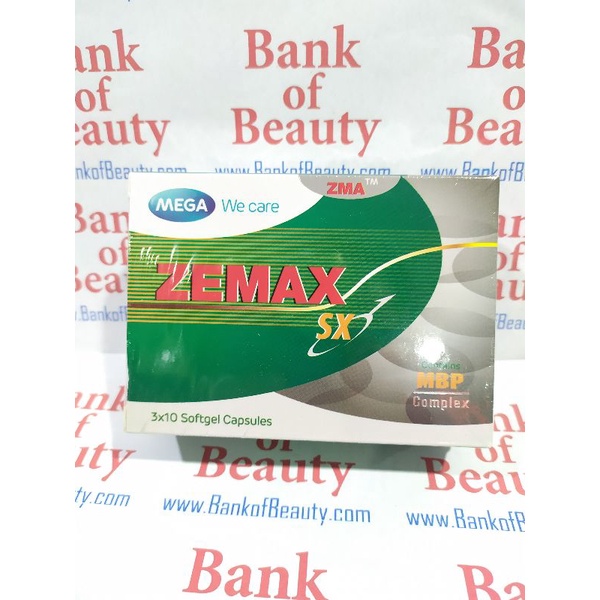 ซีแม็กซ์ Zemax SX ผลิตภัณฑ์เสริมอาหาร 30 แคปซูล | Shopee Thailand