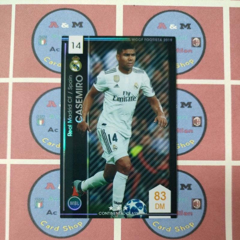 Panini WCCF Footista Real Madrid FC คละปี คละรุ่น | Shopee Thailand