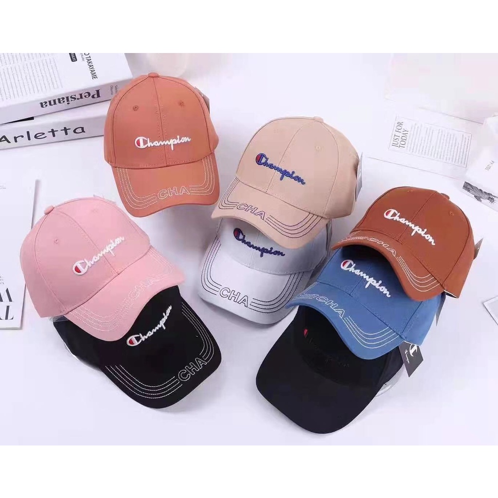 หมวกแก็ป Champion(CHA) แบบใหม่ 2022หมวกผู้ชายผู้หญิงเวอร์ชั่นเกาหลี ...