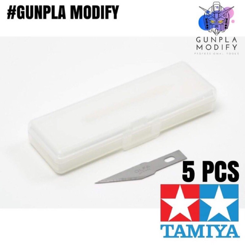 TAMIYA 74099 Modeler Knife Pro (Straight) ใบมีดอาร์ทไนฟ์แบบตรง จำนวน 5 ...