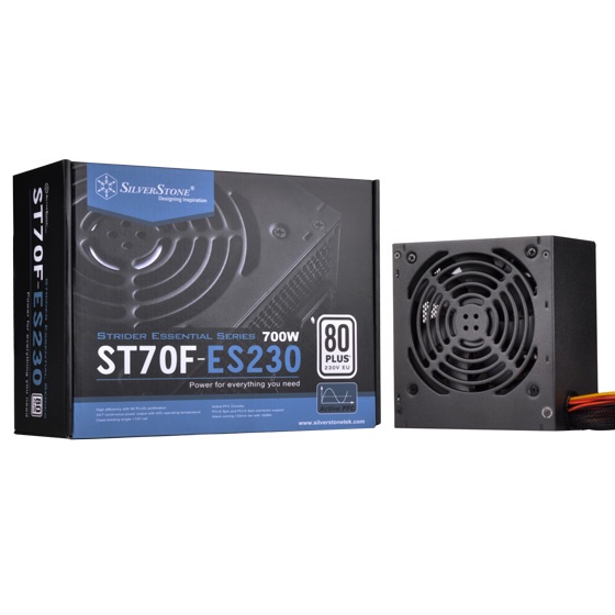 SILVERSTONE PSU ESSENTIAL 500W/600W/700W 80PLUS WHITE. | Shopee Thailand