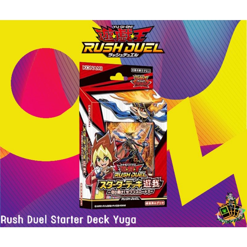 [YGO7] Rush Duel Starter Deck & Duo Deck Yuga VS Luke | Shopee Thailand