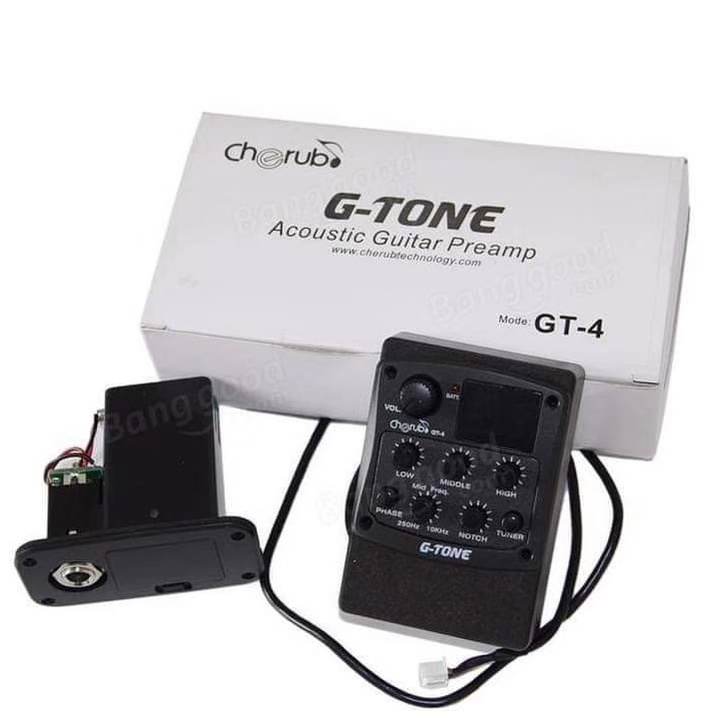 GT-4 G-Tone Tuner 8-Band EQ Tuner ปรีแอมต์ EQ TUNER ตั้งเสียงกีต้าร์ ...
