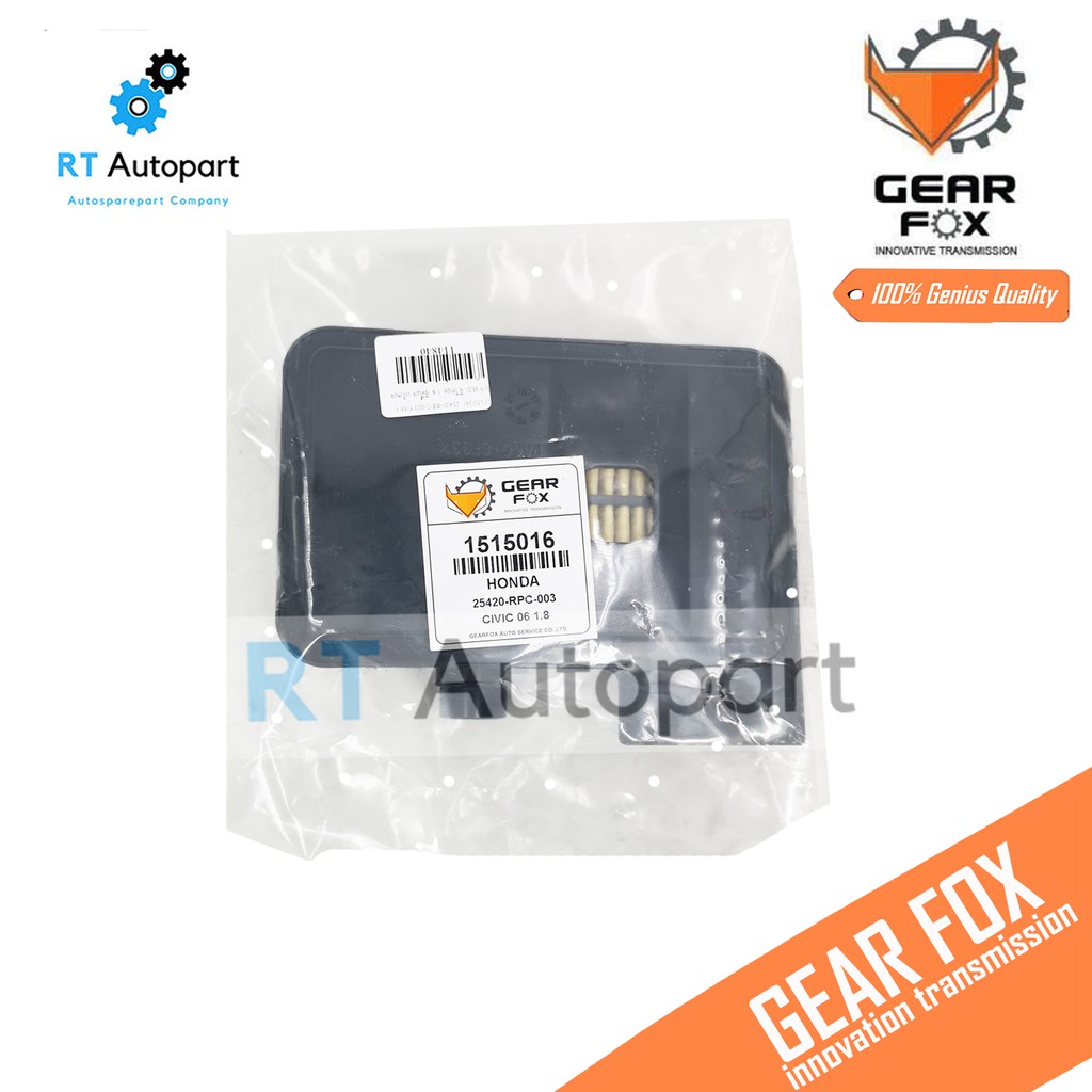 Gearfox (1ชิ้น) กรองเกียร์ ออโต้ Honda Civic FD ปี06-11 เครื่อง1.8 City ...