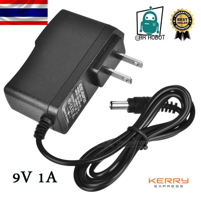 Adapter 9V 1A อะแดปเตอร์แหล่งจ่ายไฟ Power Adapter for Arduino | Shopee ...
