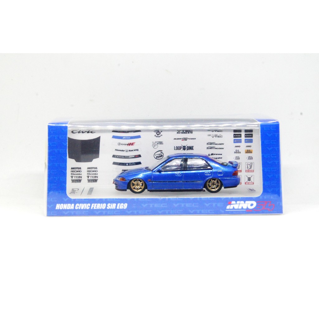 INNO64 1/64 Honda Civic EG9 Ferio Blue | Shopee Thailand