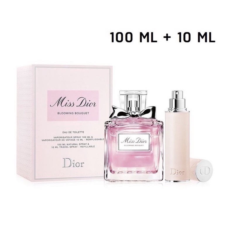 น้ำหอม แท้100% Set Christian Dior Miss Dior Blooming Bouquet EDT 100 ml ...