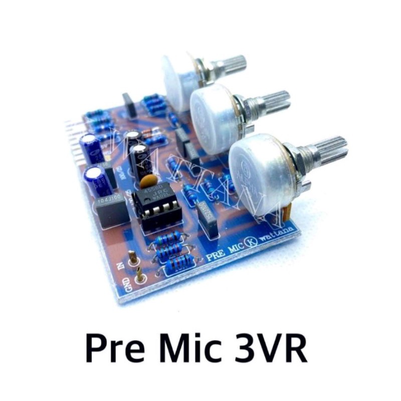 Pre Mic 3VR Mono(Volume-Bass-Treble) | Shopee Thailand