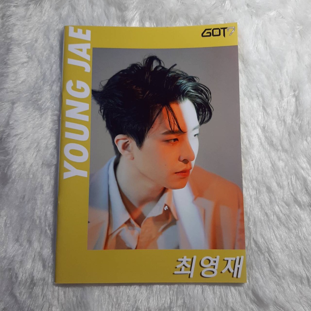 สมุดโน้ต ยองแจ ก๊อตเซเว่น..Young Jae GOT7..ขนาดเอ 5..แบบที่ 1 - แบบที่ 4 | Shopee Thailand