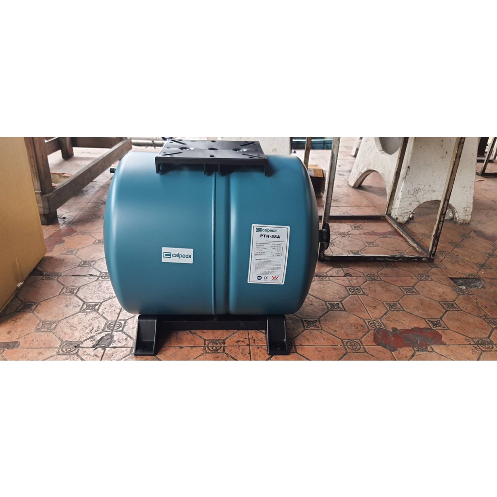 Pressure Tank Calpeda ถังแรงดัน คาลปีด้า 60 ลิตร รุ่น PTH-58A แนวนอน ...