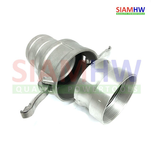 SIAMHW ข้อต่อสวมเร็ว 3นิ้ว Quick Coupling Keyless สำหรับต่อปั๊มน้ำ กับ สายดับเพลิง สายผ้าใบ สาย ...