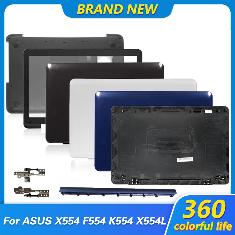 New For ASUS X554 F554 K554 X554L F554L X555 F555 K555 Laptop LCD Back Cover/Front Bezel/Hinges ...