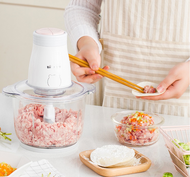 เครื่องบดเนื้อ กระเทียม Bear QSJ-B02Q1 meat grinder household electric small multi-function ...