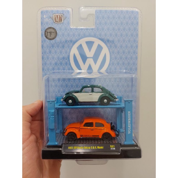 M2 VW Beetle Deluxe U.S.A. Model รถเหล็ก สเกล 1/64 | Shopee Thailand
