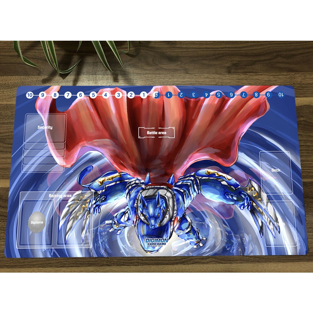 อะนิเมะ Digimon Playmat MirageGaogmon Trading การ์ดเกม DTCG CCG แผ่นรองเม้าส์โต๊ะ Pad TCG Gaming ...