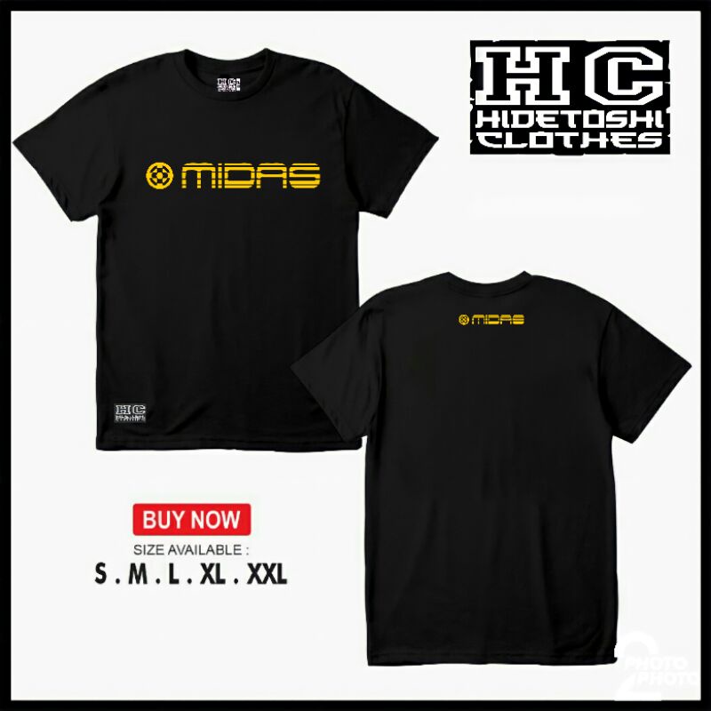 เสื้อยืด Midas Audio Professional คุณภาพพรีเมี่ยม เสื้อ Distro Sound ...