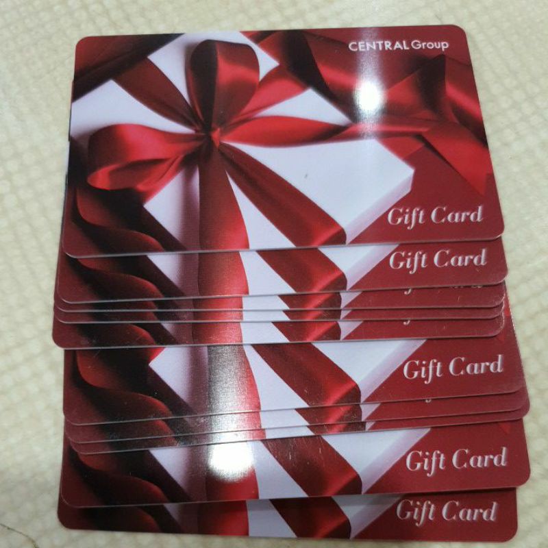 บัตร central gift card ไม่มีวันหมดอายุ ใช้ไม่หมดเก็บได้ | Shopee Thailand