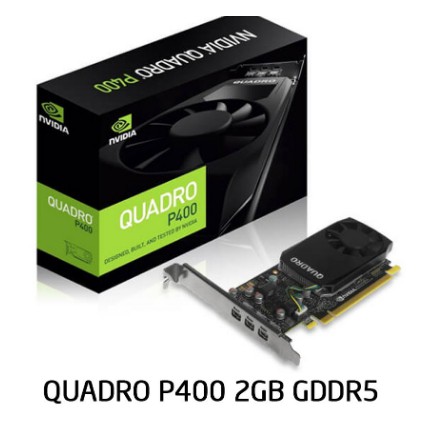 Leadtek Nvidia Quadro P400 Workstation Graphics Card (ต่อออก 3 จอได้ ...