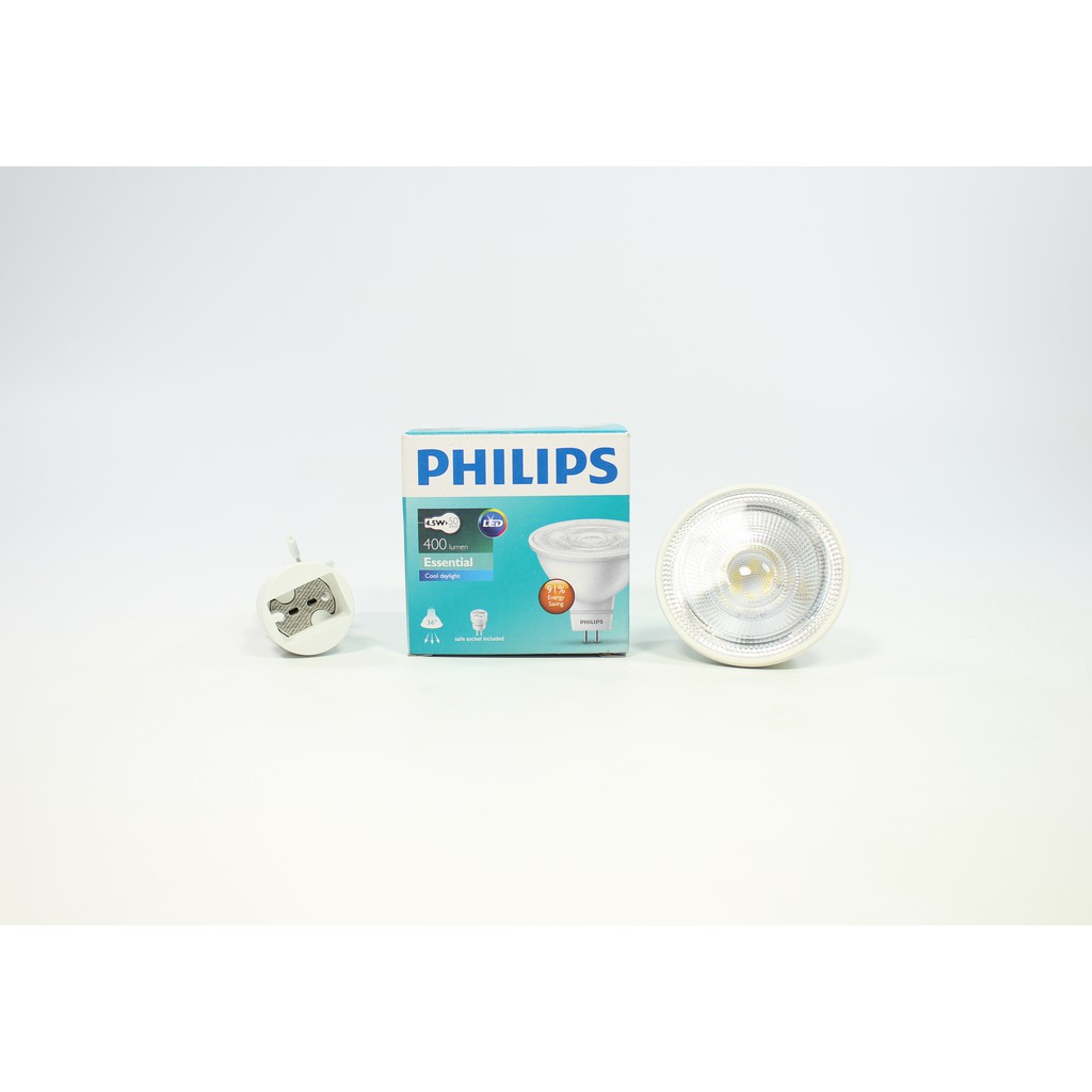 PHILIPS LED MR16 4.5W Essential LED SPOT PHILIPS | Shopee Thailand