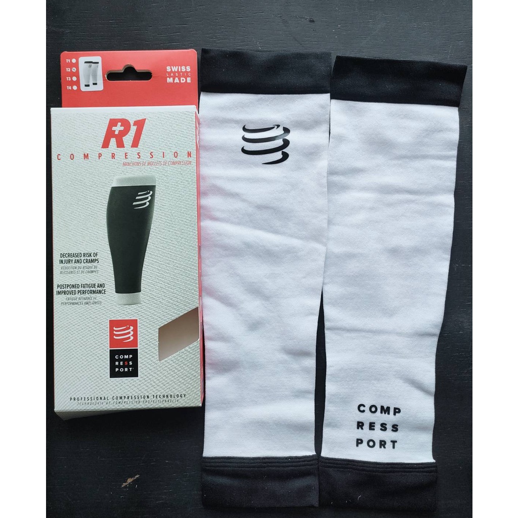 Compressport รัดน่อง ปลอกขา กระชับกล้ามเนื้อ R1 SS 2020 | Shopee Thailand