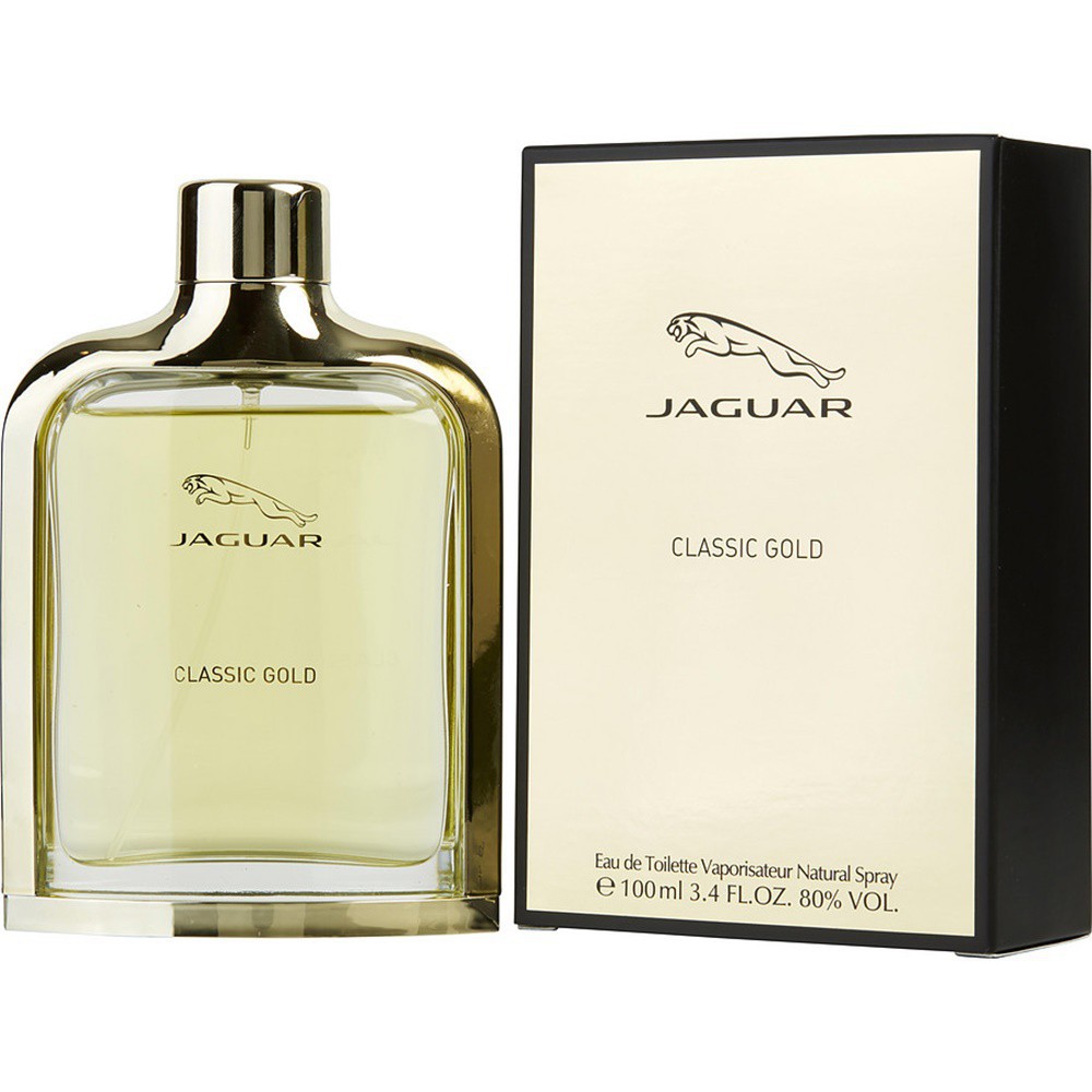 Jaguar Classic Gold For Men 100 ml (พร้อมกล่อง) | Shopee Thailand