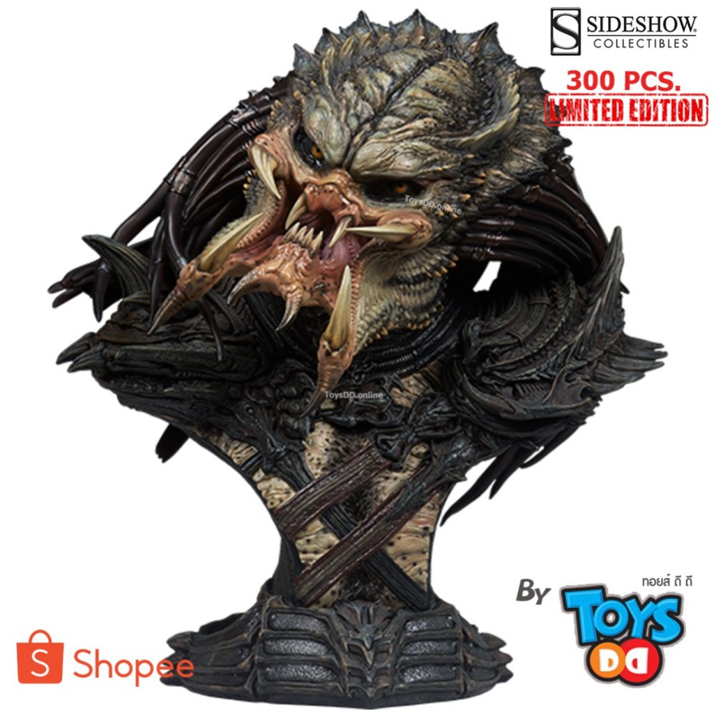 Sideshow Predator Barbarian Mythos Legendary Scale™ Bust (Limited 300 ...