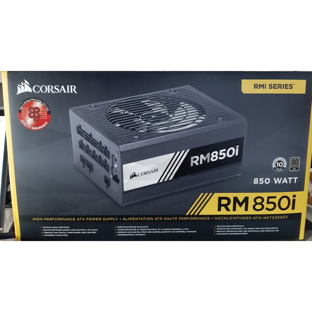 Power Supply Corsair RM850i (850 Watt 80+ Gold) | Shopee Thailand