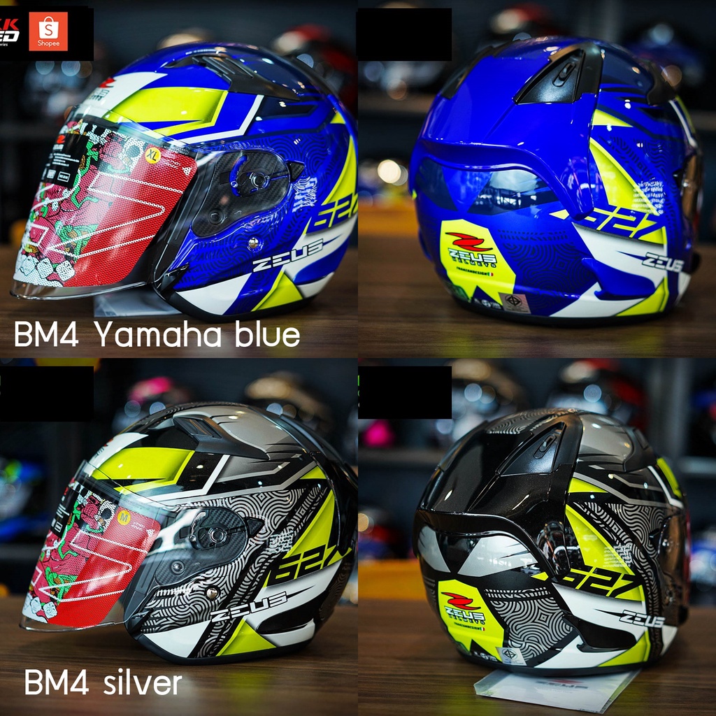 ZEUS 627 openface ลาย BM4 มี 2 สี | Shopee Thailand