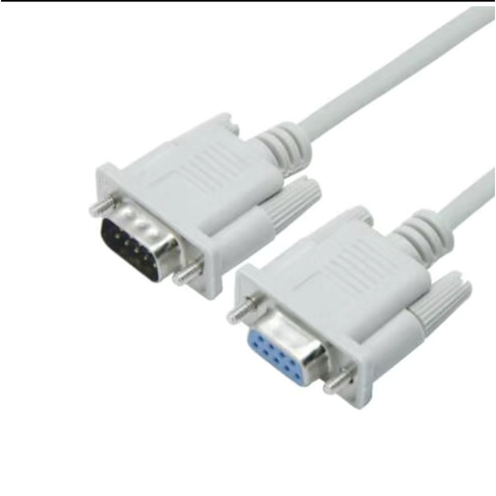 DB9 COM 9-pin RS232 Serial Port Extension Cable, Male Female, Length ...