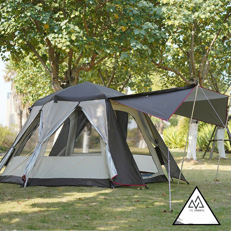 💥พร้อมส่งจากไทย💥 เต๊นท์ Vidalio หกเหลี่ยม เต๊นท์ครอบครัว hexagon family ...