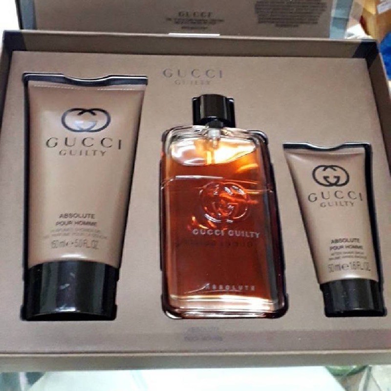เซ็ต Gucci Absolute Pour Homme | Shopee Thailand